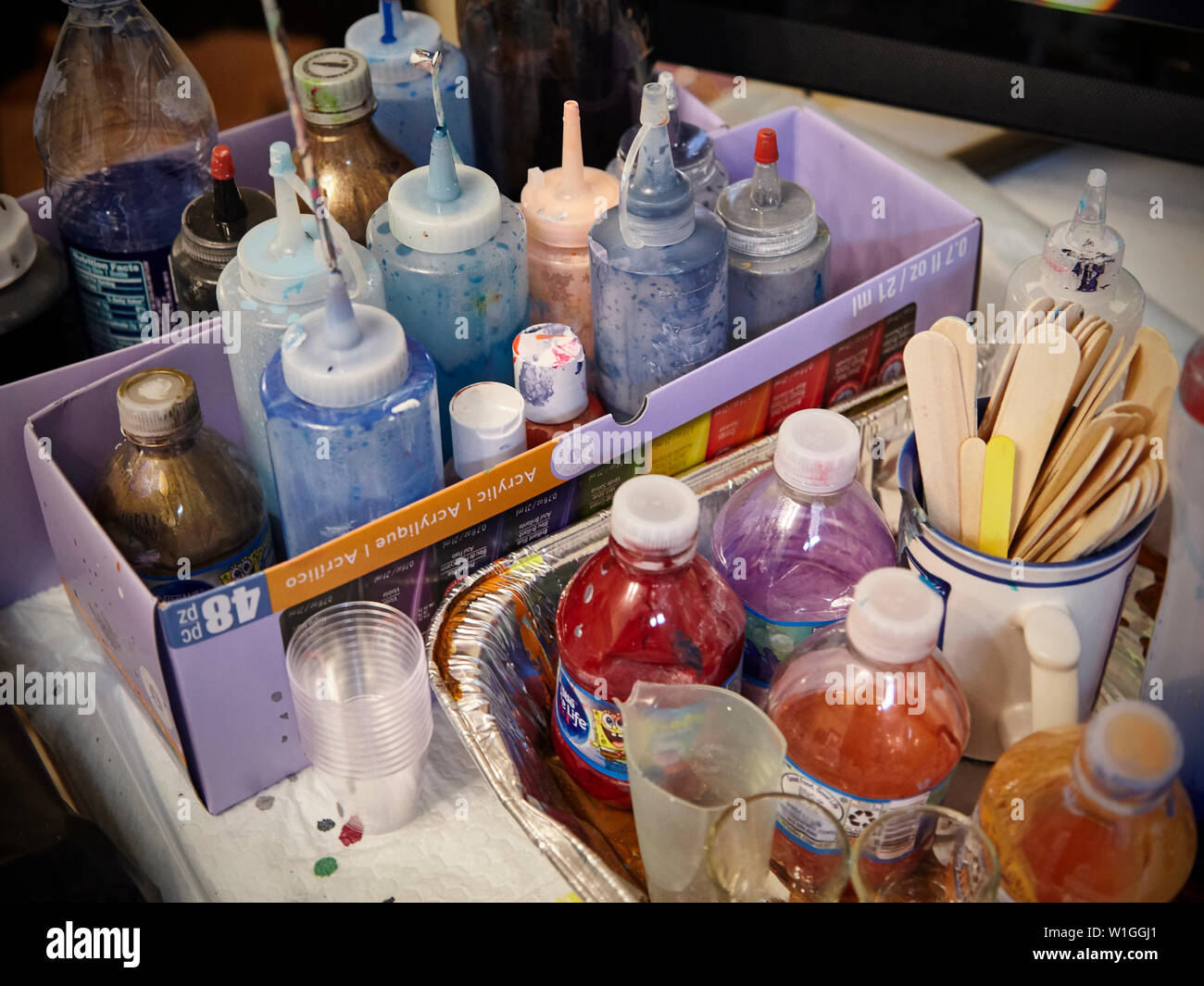 Home art studio hi-res stock photography and images - Alamy