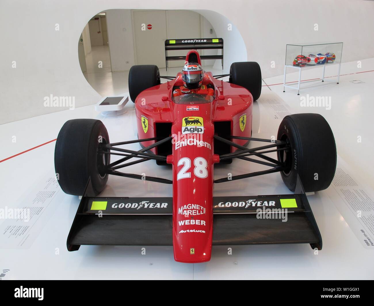 MODENA, ITALY - 07/14/2013: F1 sport car Ferrari at MEF - Museo Enzo ...