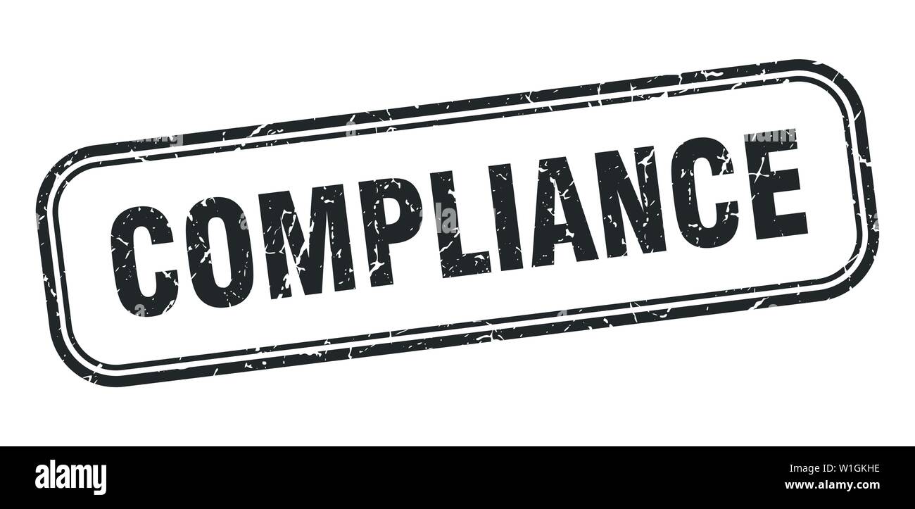 compliance stamp. compliance square grunge sign. compliance Stock Vector Image & Art - Alamy