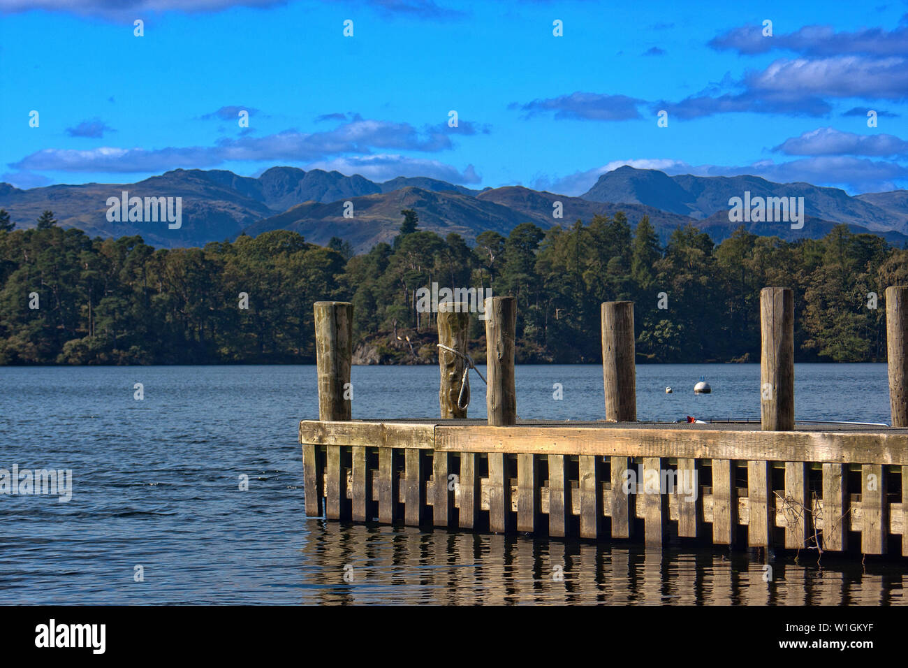 Lake District, Windermere, Jetty Stock Photo - Alamy