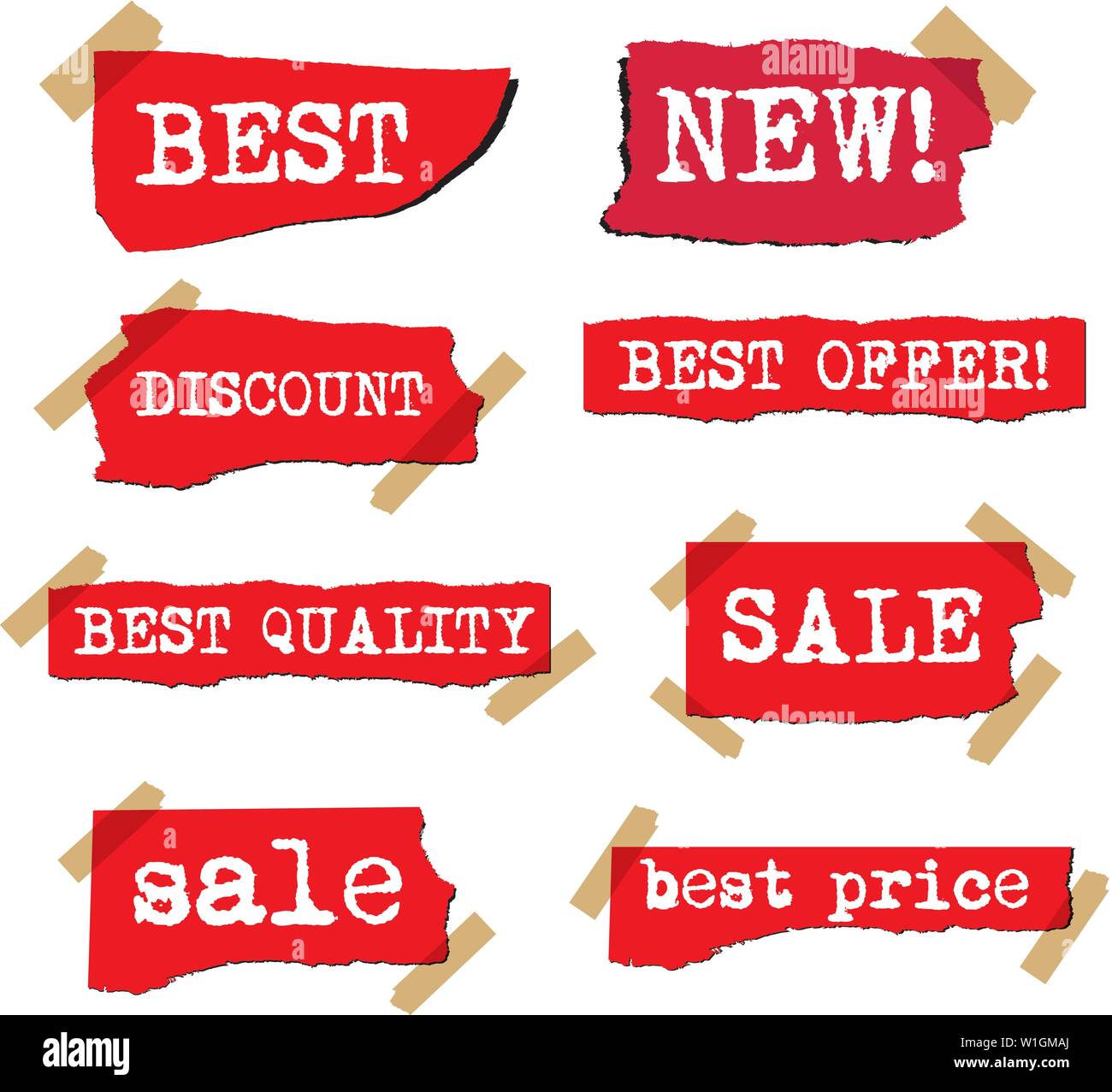promotion sale labels Stock Vector Image & Art - Alamy