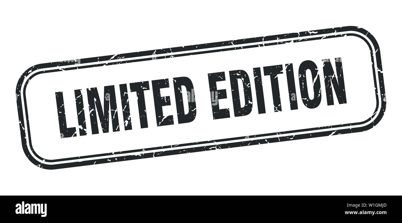 limited edition stamp. limited edition square grunge sign. limited edition Stock Vector Image ...