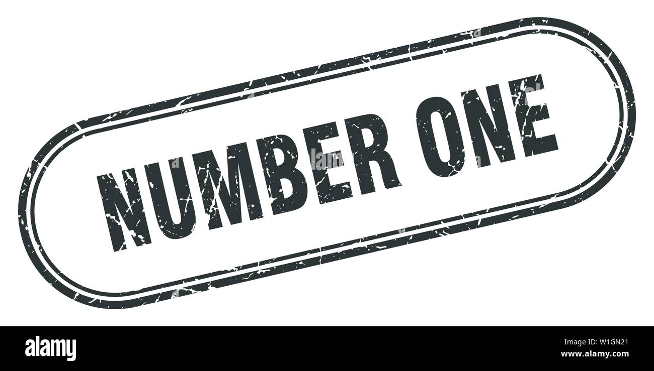 Number one stamp label Black and White Stock Photos & Images - Alamy