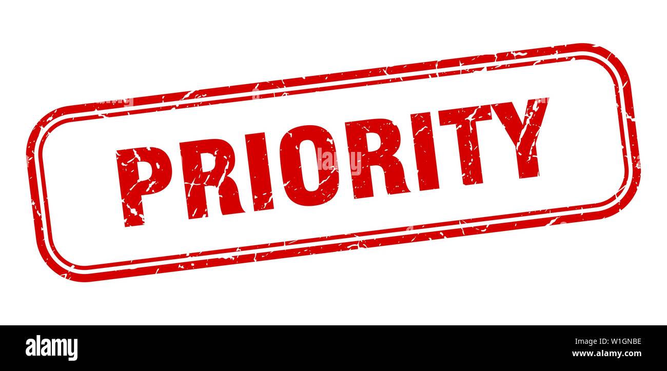 priority stamp. priority square grunge sign. priority Stock Vector ...