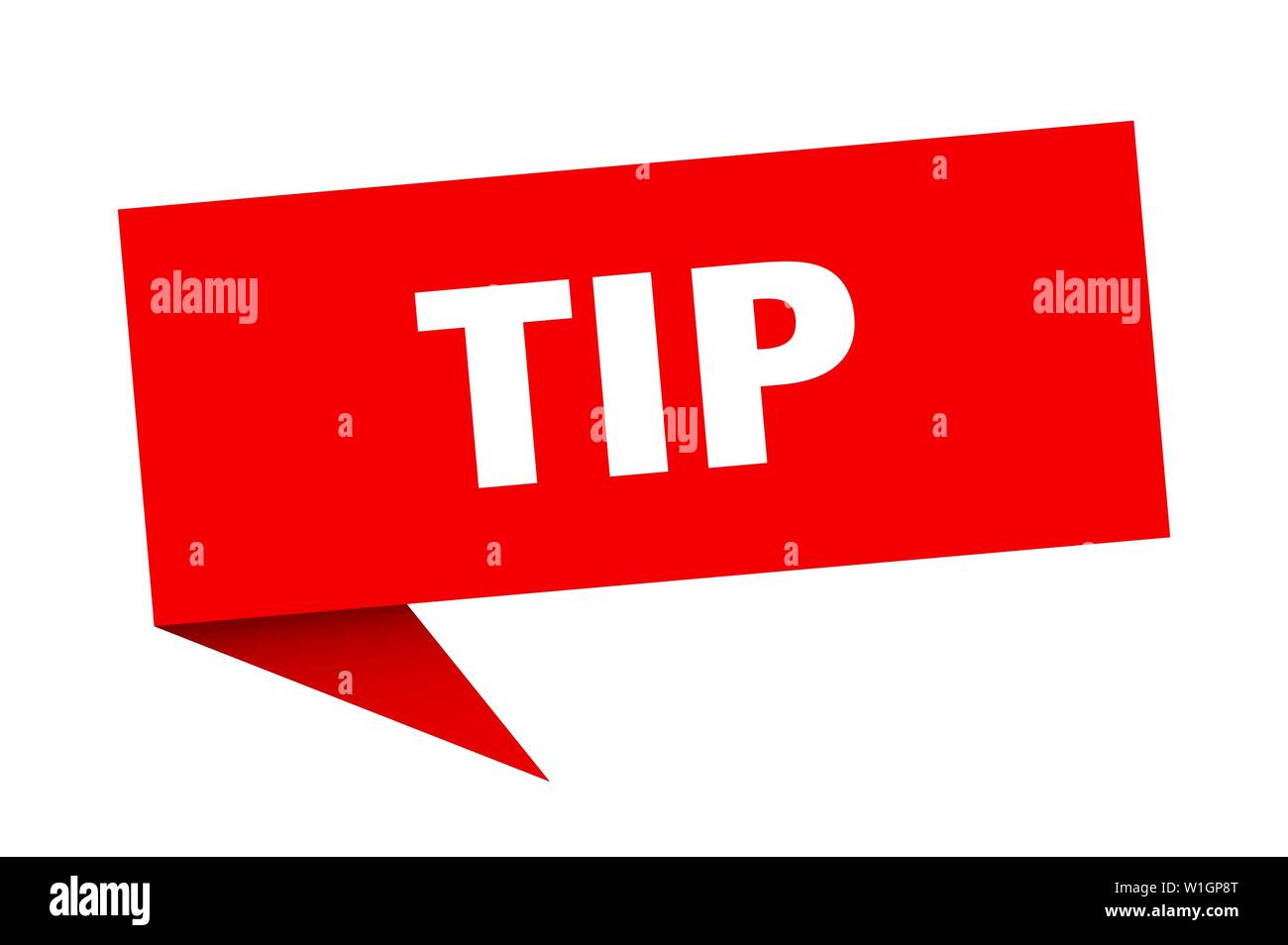 tip speech bubble. tip sign. tip banner Stock Vector Image & Art - Alamy