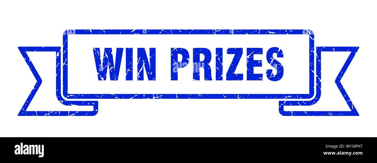 win prizes grunge ribbon. win prizes sign. win prizes banner Stock ...