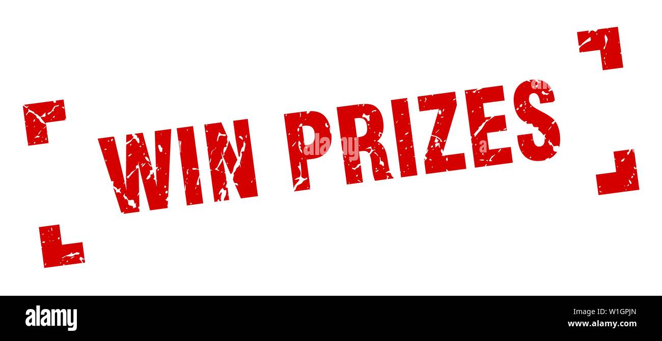 win prizes stamp. win prizes square grunge sign. win prizes Stock ...