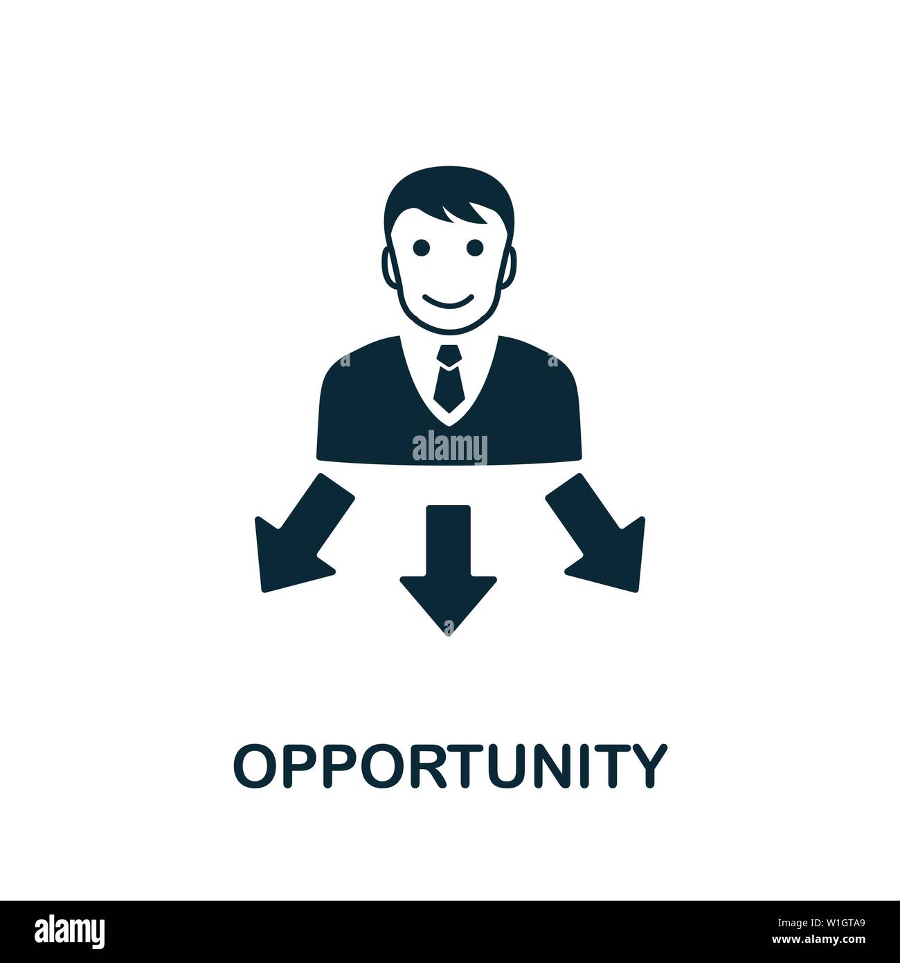 Opportunity vector icon symbol. Creative sign from crm icons collection ... Opportunity vector icon symbol. Creative sign from crm icons collection ...