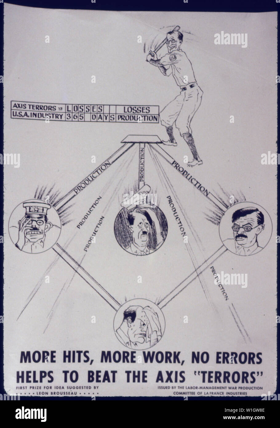 More hits, more work, no errors helps to beat the axis Terrors Stock ...