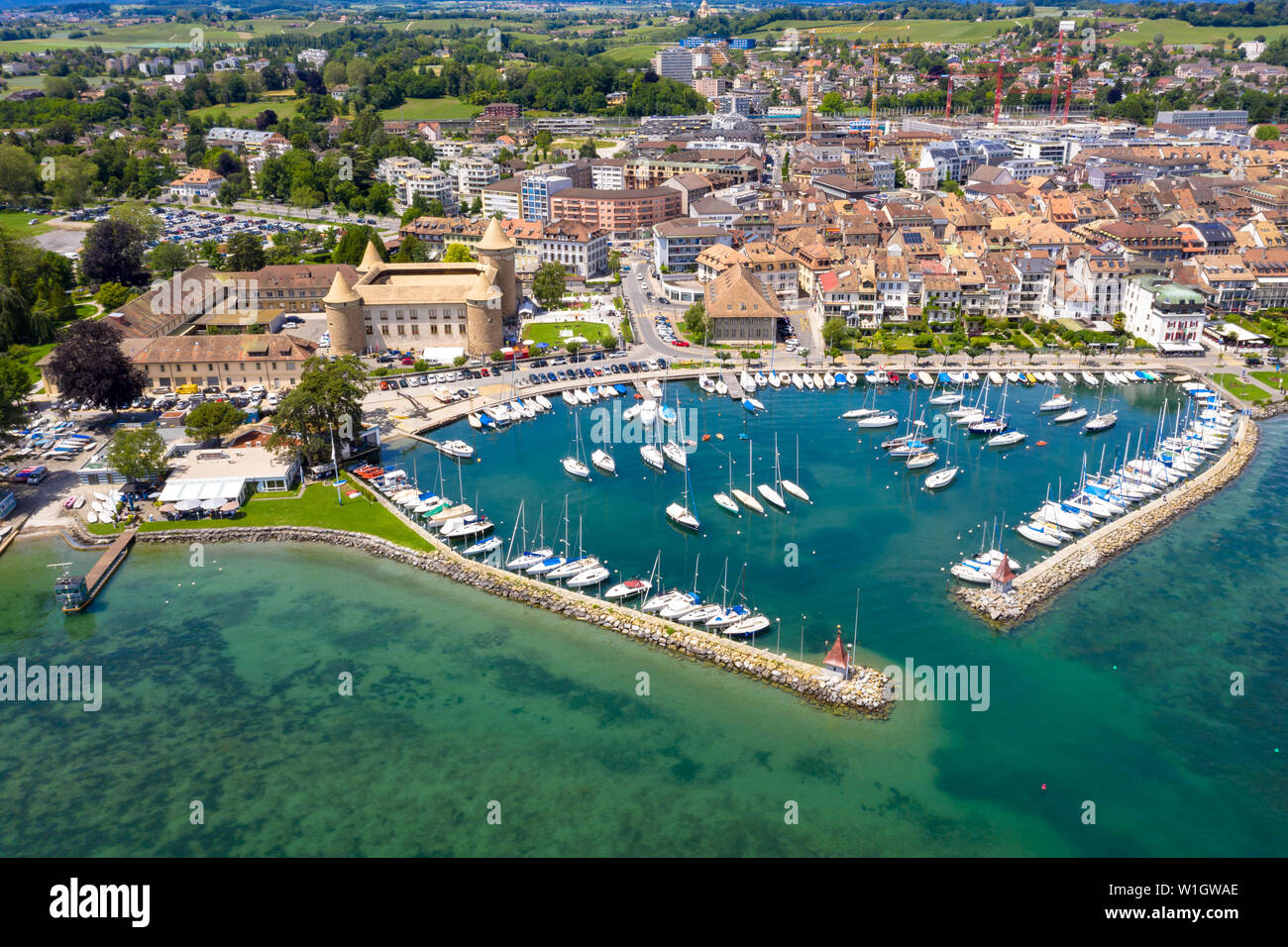 Morges aerial view hi-res stock photography and images - Alamy