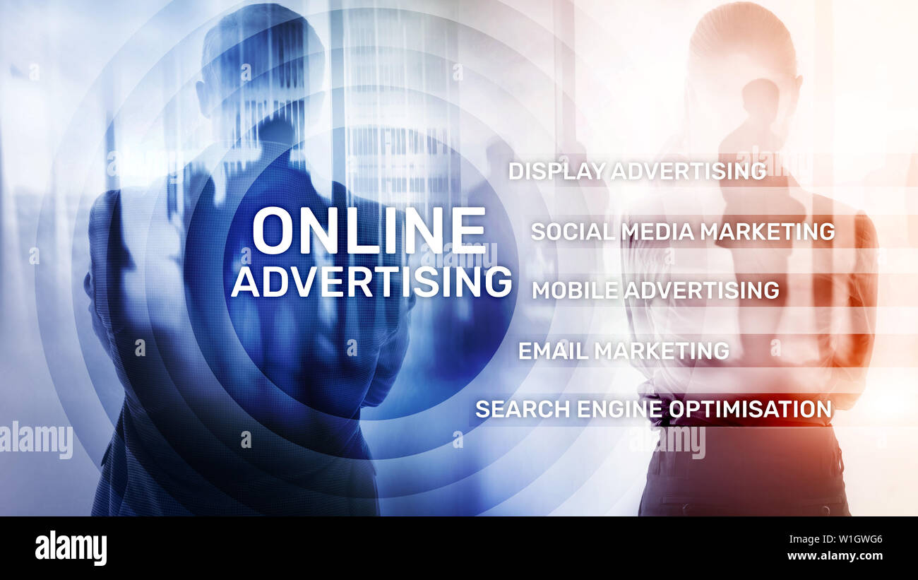 Social media advertising banner hi-res stock photography and images - Alamy
