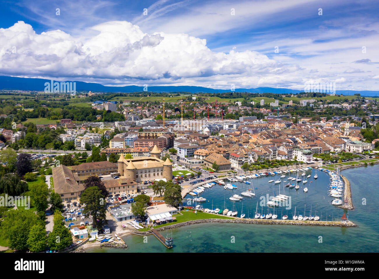 Morges aerial view hi-res stock photography and images - Alamy