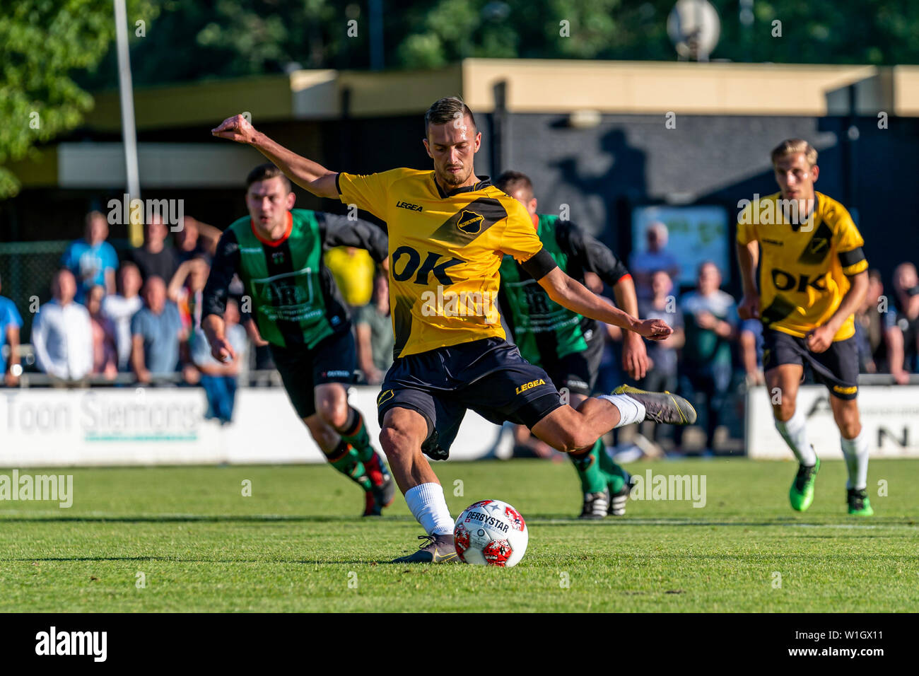 RAAMSDONKSVEER, Netherlands. 02nd July, 2019. football, Dutch tweede ...