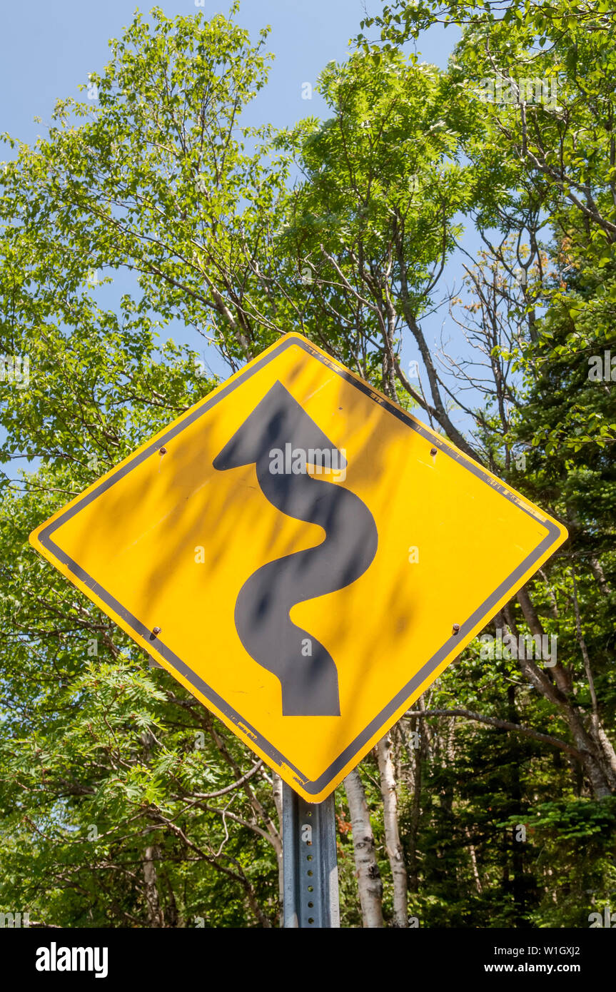 Curve in thee road hi-res stock photography and images - Alamy