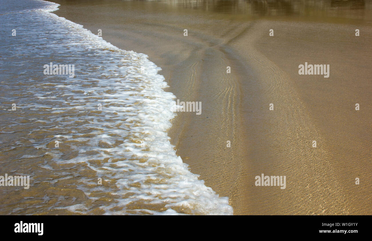 seashore sand landscape water nature Stock Photo - Alamy