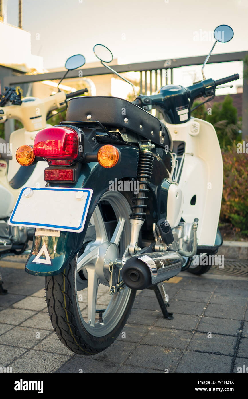 Classic moped hi-res stock photography and images - Alamy