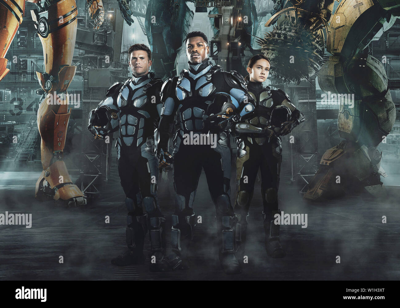 USA. John Boyega, Cailee Spaeny and Scott Eastwood in the ©Universal ...