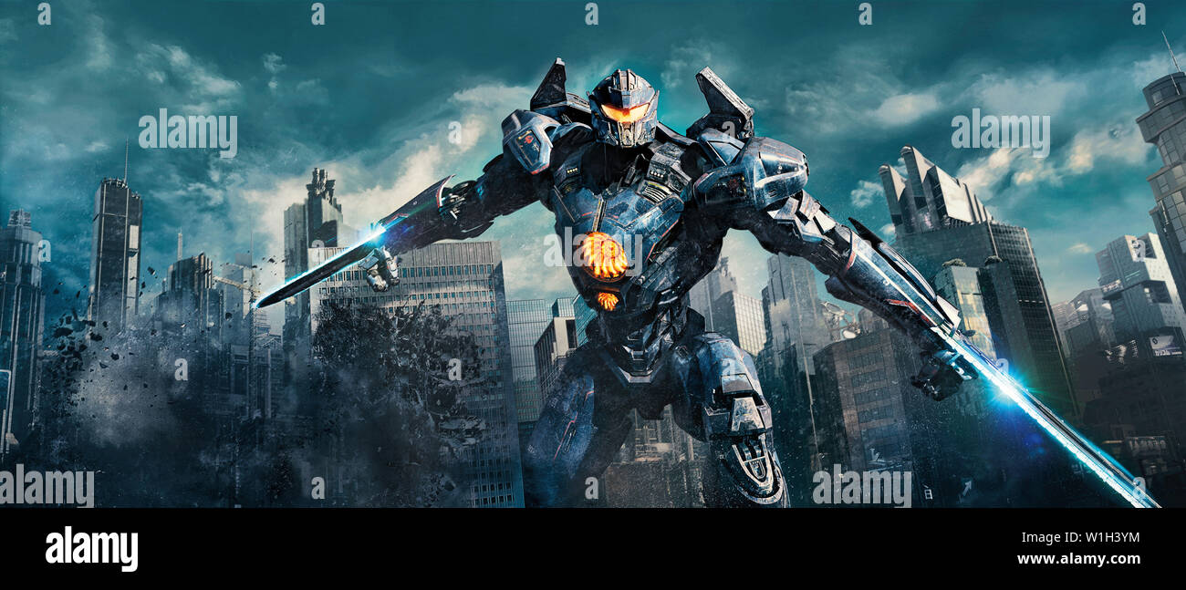 USA. Promo poster for ©Universal Pictures new movie: Pacific Rim ...
