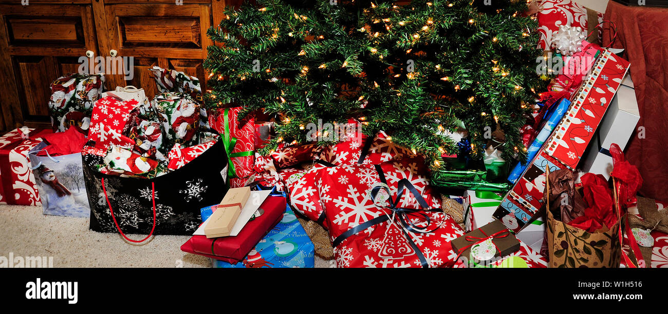 The presents are all wrapped and under the tree. Merry Christmas! (c ...