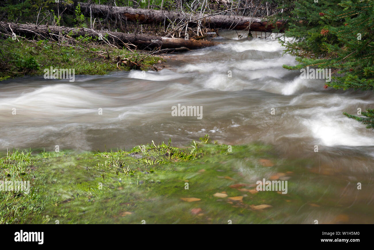 Heavy spring water flow hi-res stock photography and images - Alamy