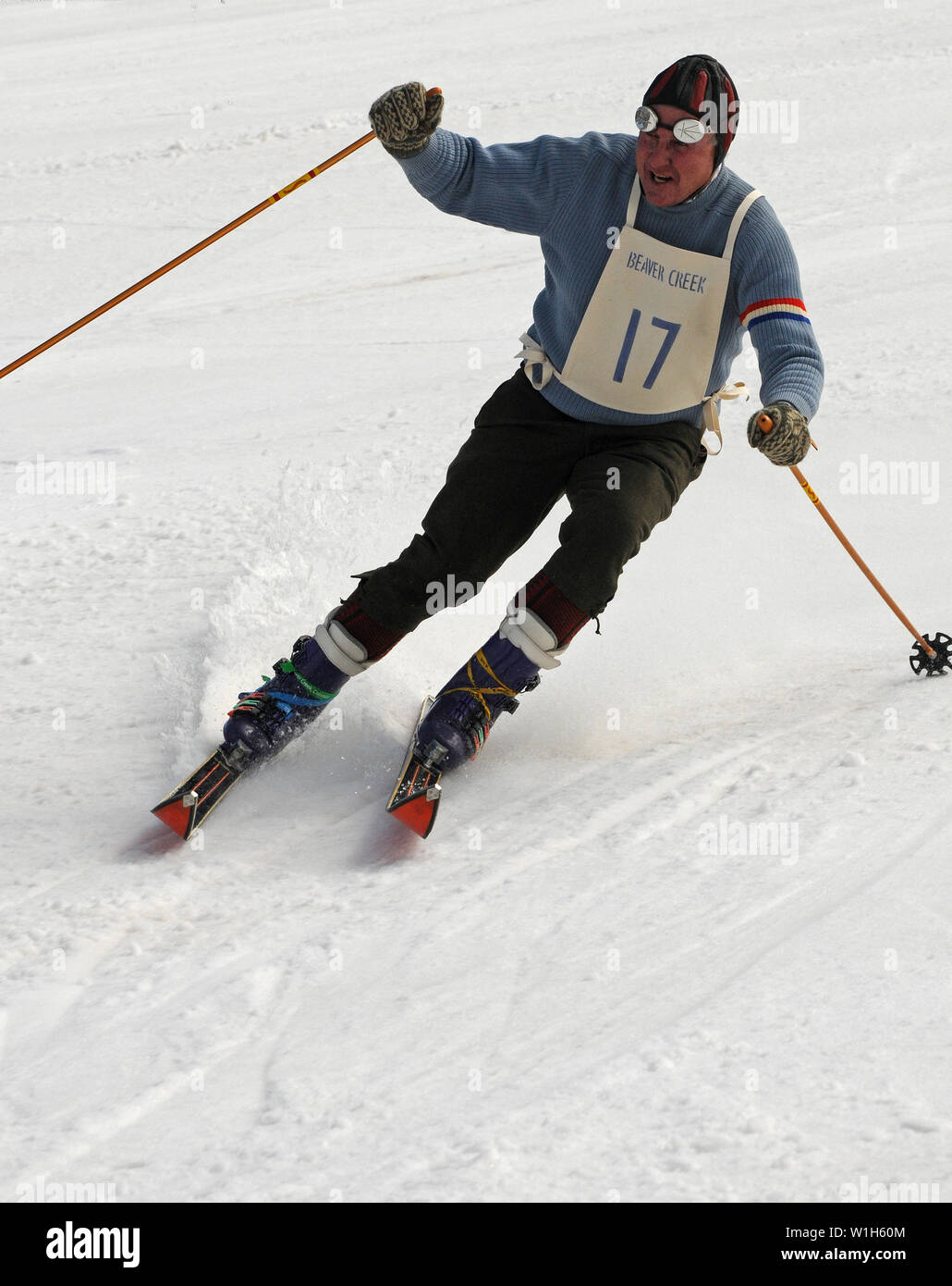 Dave Gorsuch charges down the course as old and new alike strapped on ...