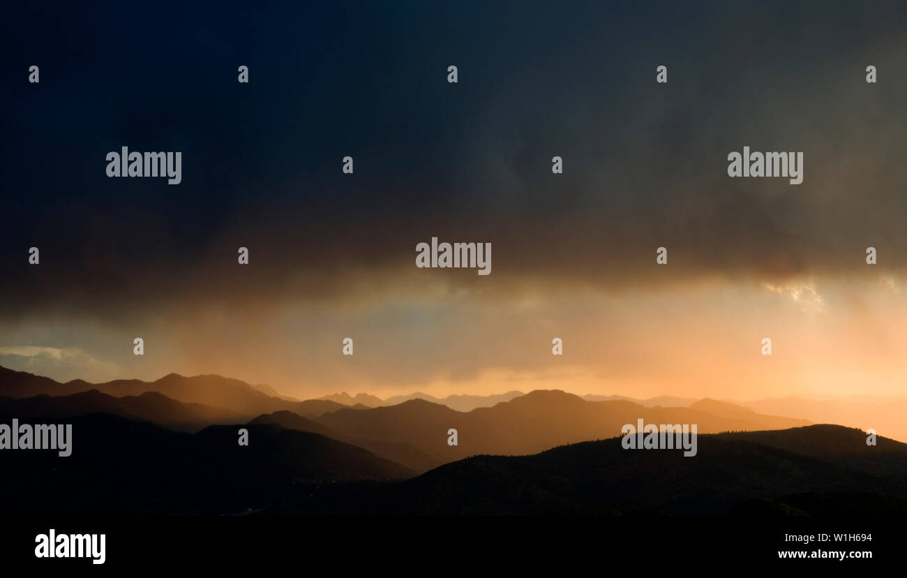 Wasatch mountains sunset utah hi-res stock photography and images - Alamy