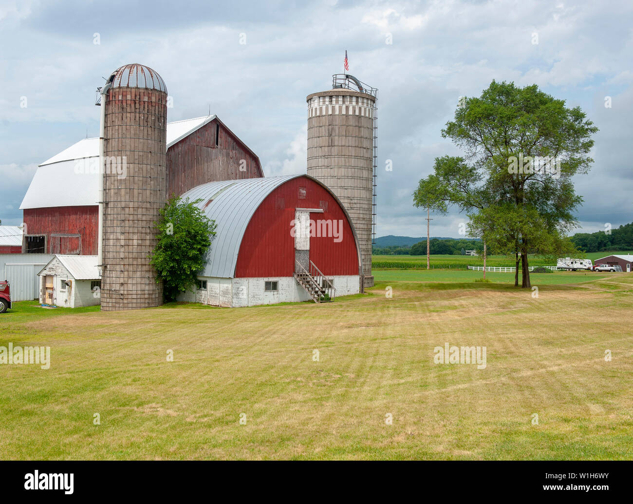 Elegant farm near Leon, Wisconsin on Backroads American tour ...