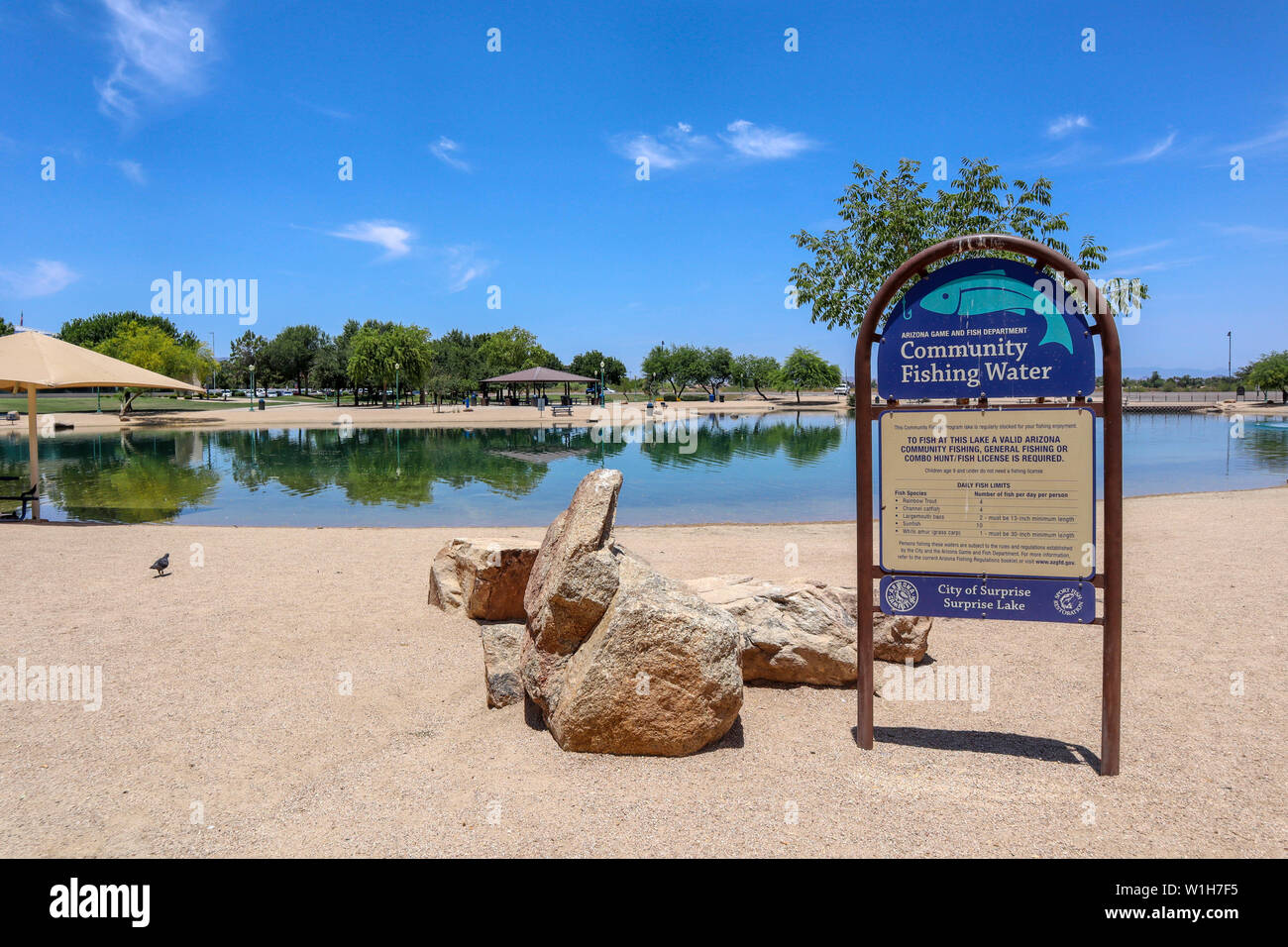 Surprise, Arizona / USA June 14, 2019: Community Park Stock Photo - Alamy