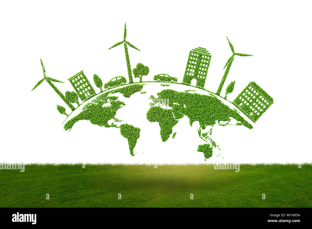 Concept of environmental protection - 3d rendering Stock Photo - Alamy
