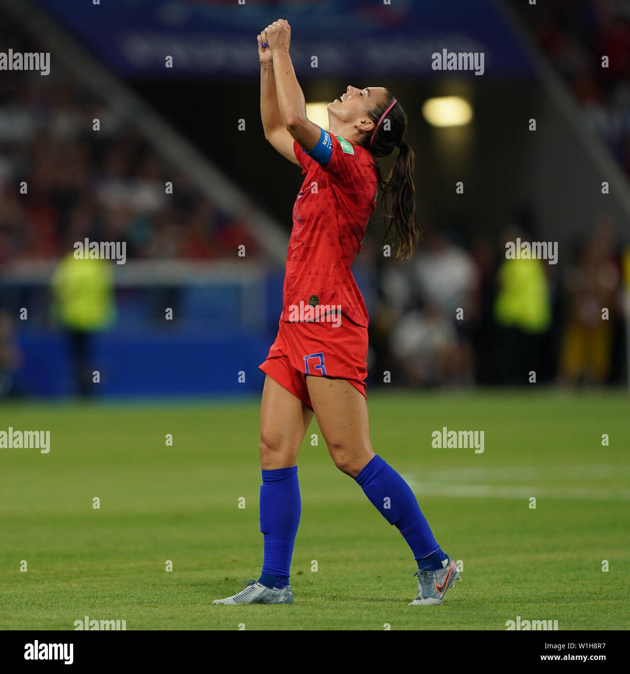 2 july 2019 Lyon, France FIFA World Cup Women 2019 England v USA Alex ...