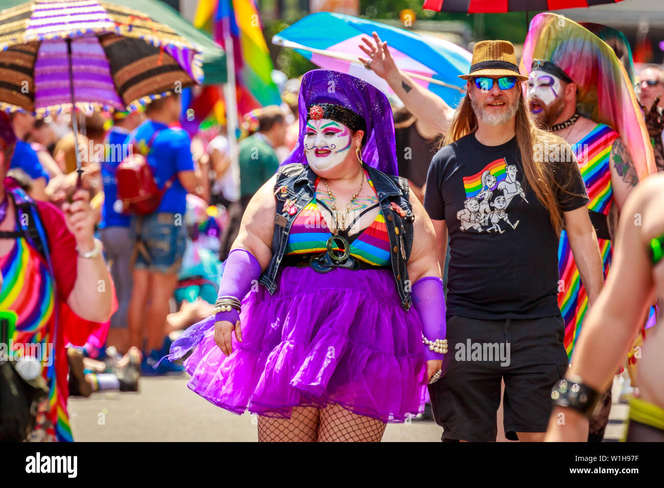 Portland, Oregon, USA - June 16, 2019: Portland Sisters of Perpetual ...