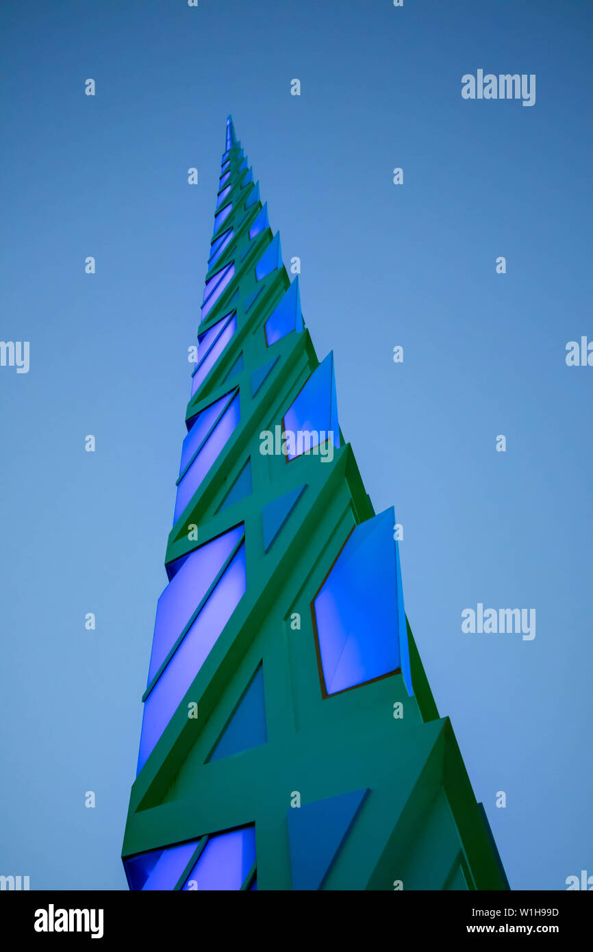 Scottsdale, Arizona / USA June 20, 2019: Frank Lloyd Wright Spire Stock ...