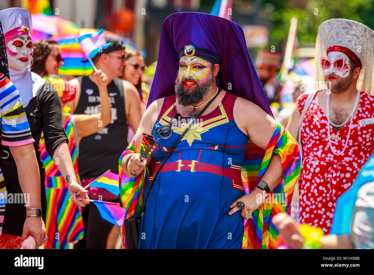 Portland, Oregon, USA - June 16, 2019: Portland Sisters of Perpetual ...