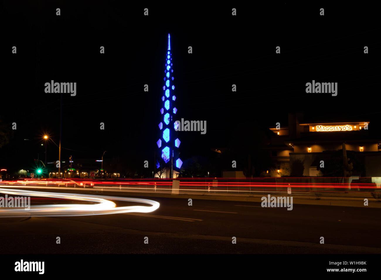 Scottsdale, Arizona / USA June 20, 2019: Frank Lloyd Wright Spire Stock ...