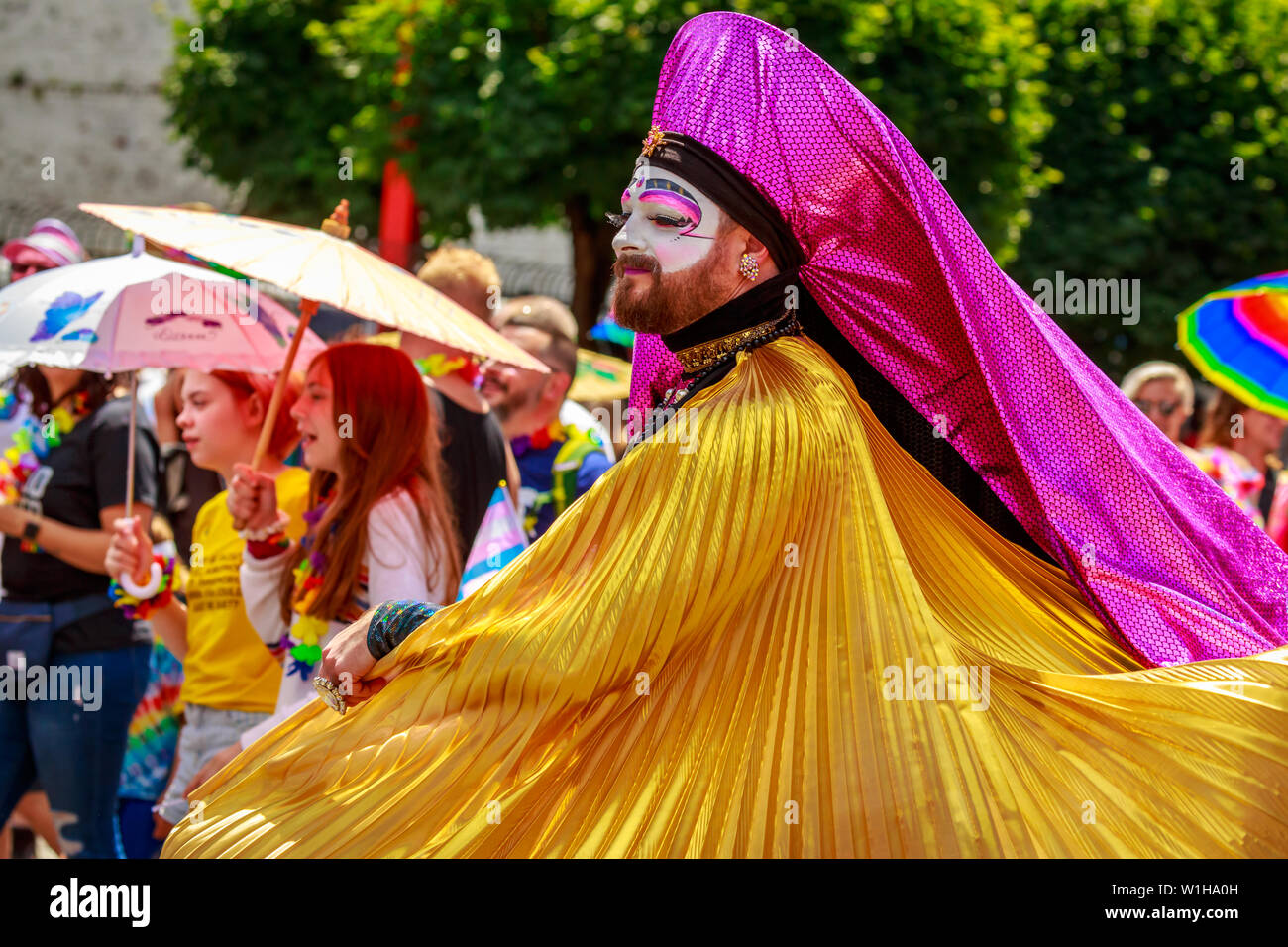 Portland, Oregon, USA - June 16, 2019: Portland Sisters of Perpetual ...