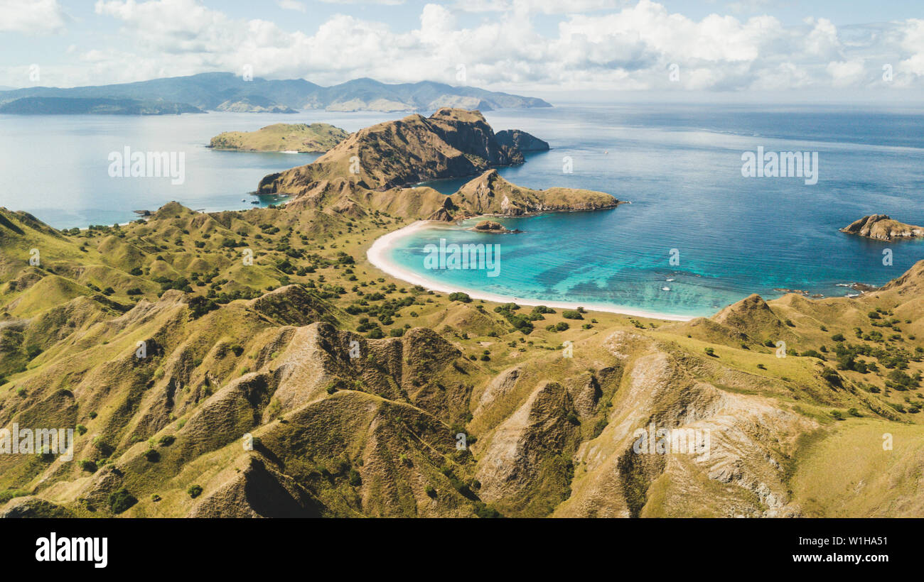 Komodo National Park Aerial High Resolution Stock Photography and ...