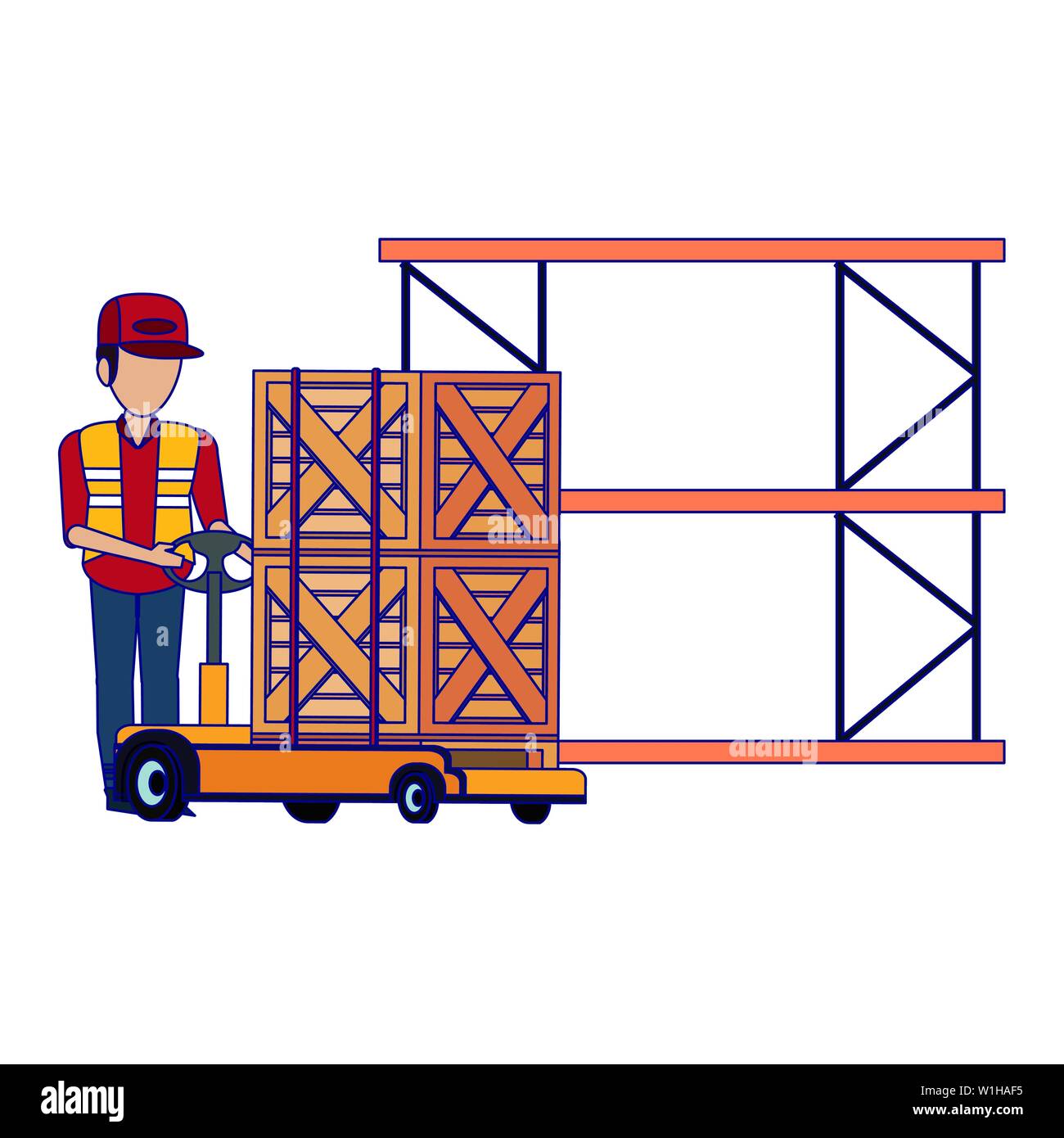 Shipping lines logistics Cut Out Stock Images & Pictures - Alamy