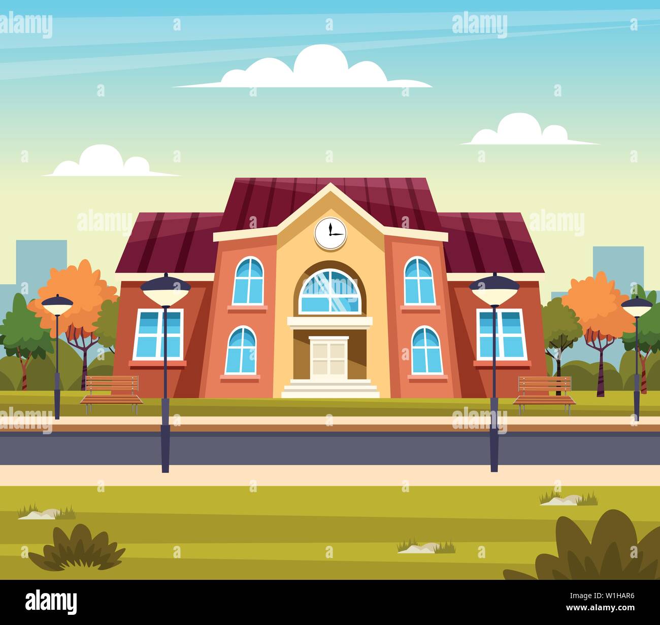 back to school with happiness Stock Vector Image & Art - Alamy