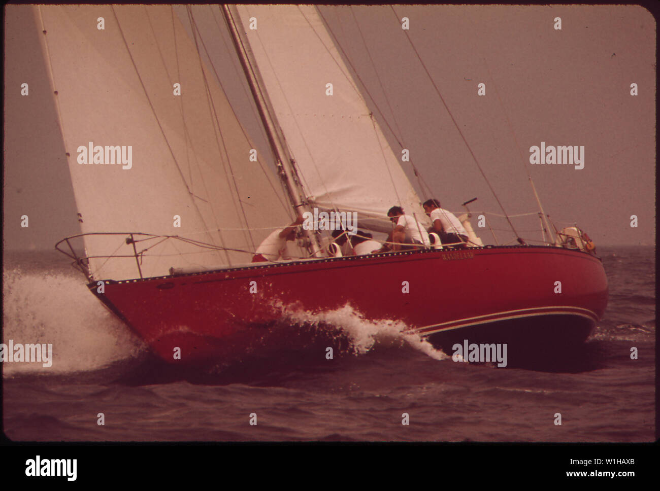 ON CHESAPEAKE BAY, THE CLASS 1 SLOOP WANDELAAR MAKES FOR THE ATLANTIC ...