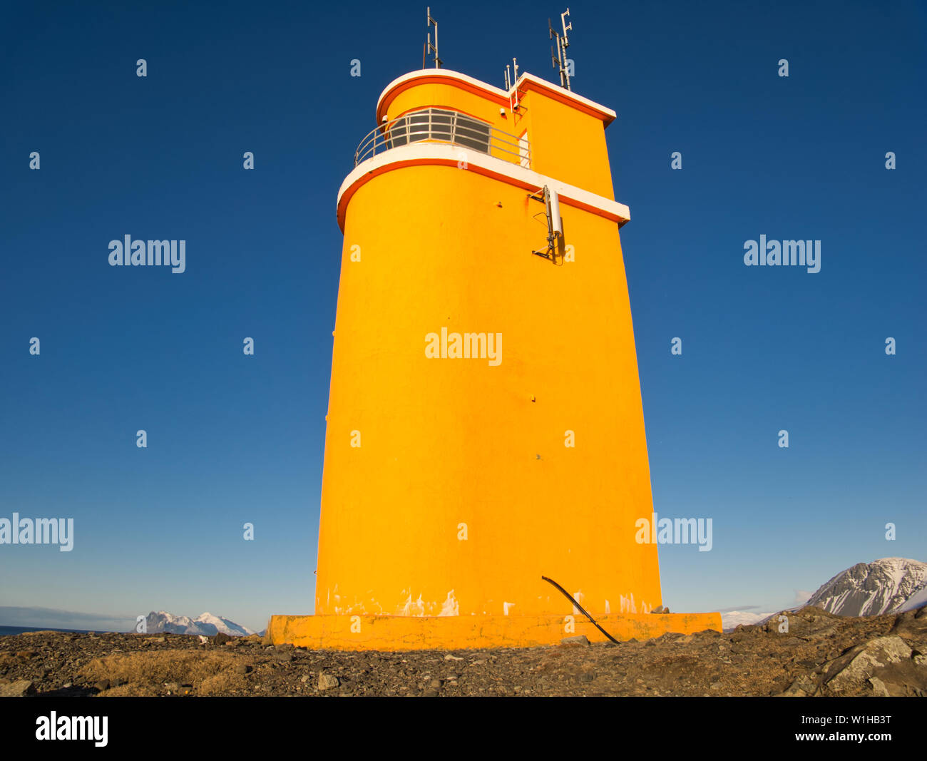 Yellow lighthouse hi-res stock photography and images - Alamy