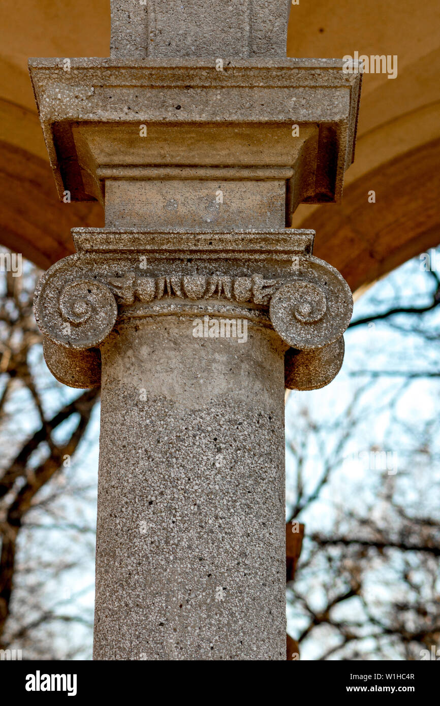 architecture at Bayonne NJ park pole Stock Photo - Alamy