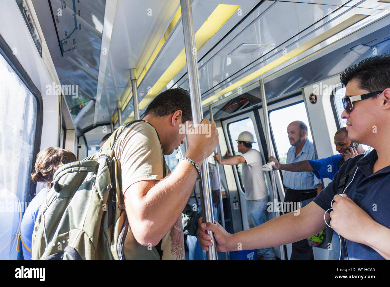 Miami Florida,Omni Loop,Metromover,public transportation,mass transit ...