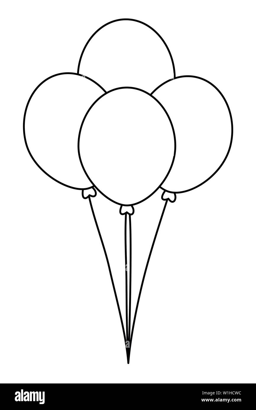 Balloons design, Party celebration entertainment holiday birthday and ...