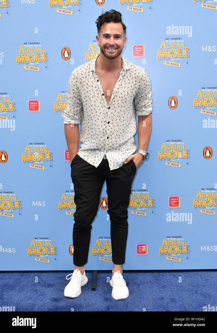 London, UK. 2nd July 2019. Aaron Renfree attends The Secret Diary Of ...