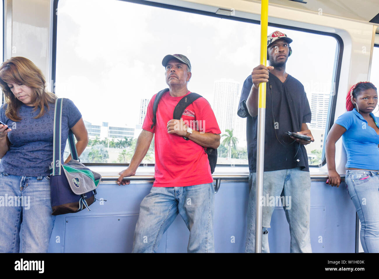 Miami Florida,Omni Loop,Metromover,public transportation,mass transit ...