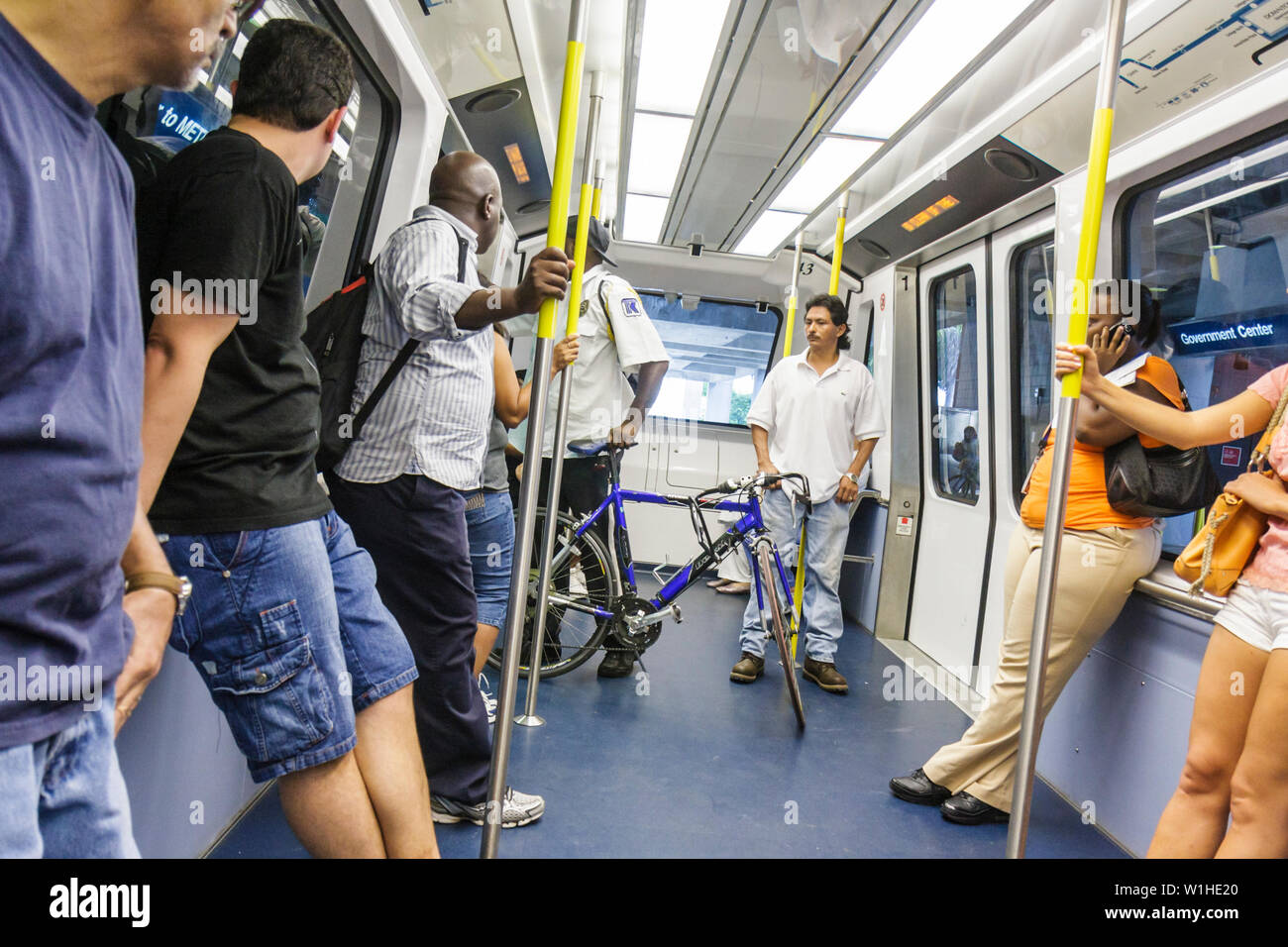 Miami Florida,Metromover,public transportation,mass transit,automated ...
