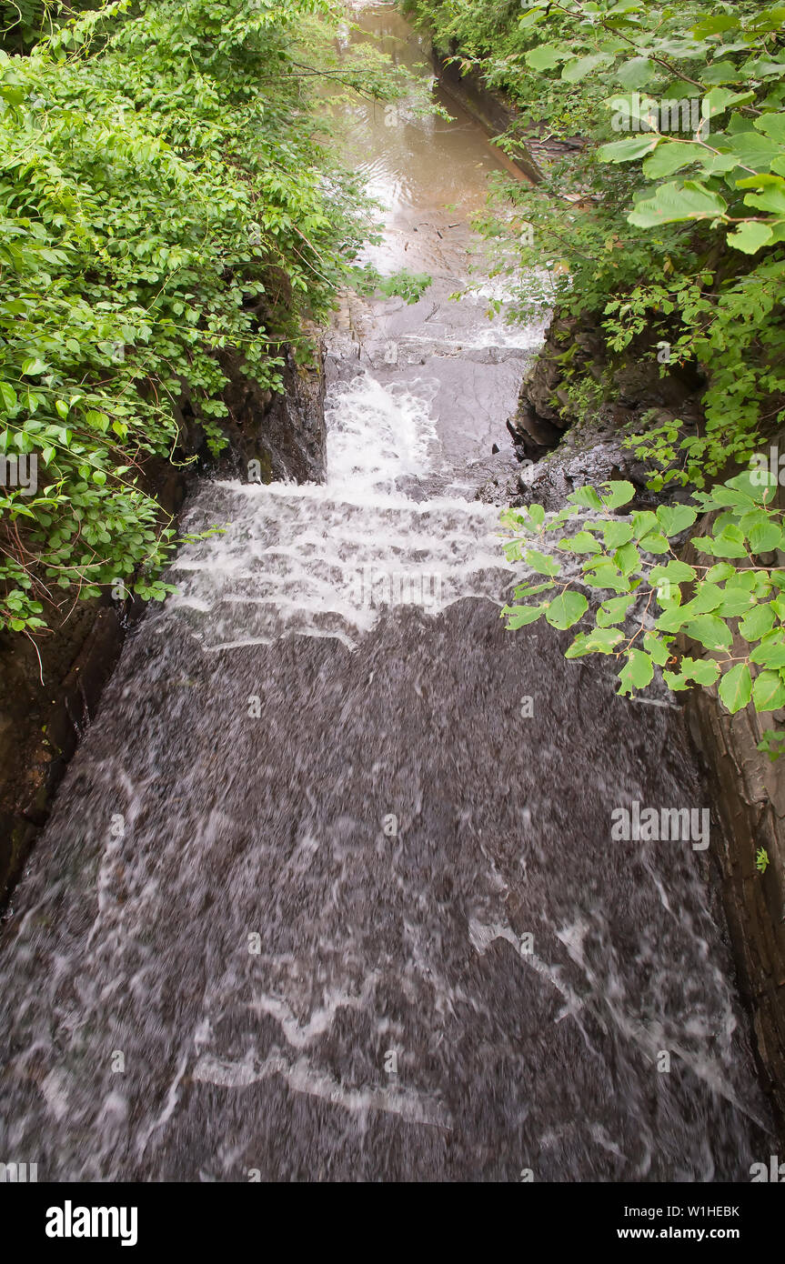 River water running over rapids hi-res stock photography and images - Alamy
