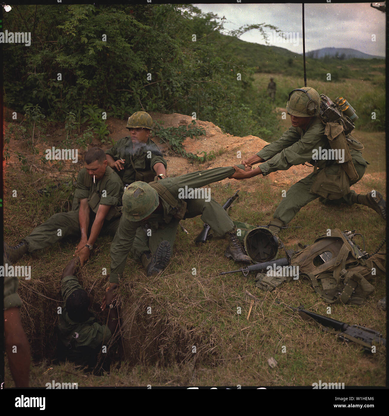 Operation Oregon, a search and destroy mission conducted by an infantry ...