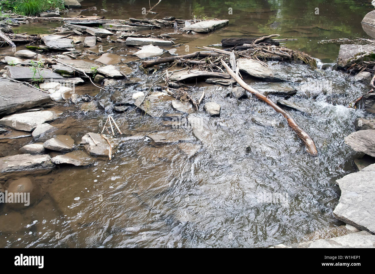 Part of a weir hi-res stock photography and images - Alamy