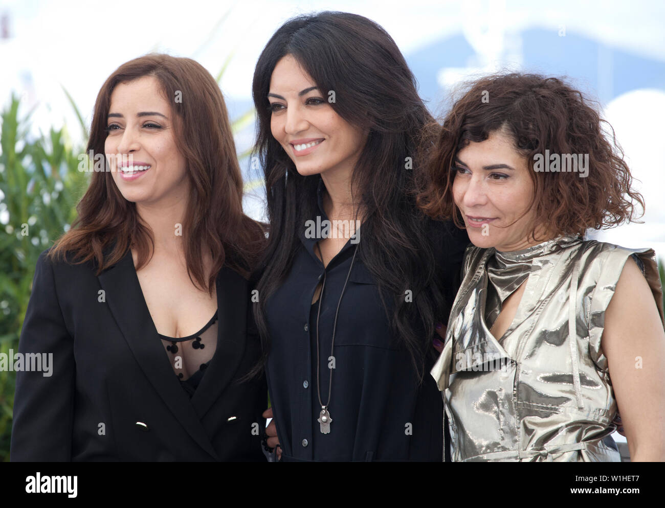 Nisrin Erradi, Director Maryam Touzani and Lubna Azabal at the Adam ...